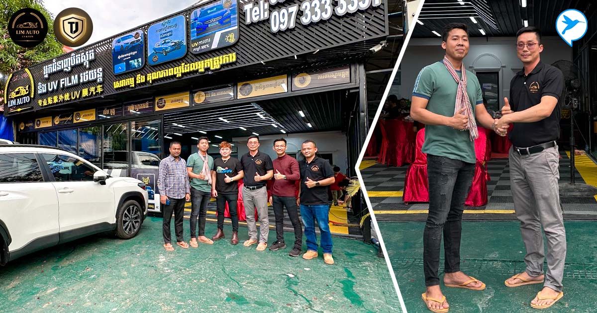 អ៊េម ណាស់ ! TJ Auto សហការ គ្នានឹង Lim Auto ក្នុង ការ ផ្គត់ ផ្គង់ ស្កុត ...