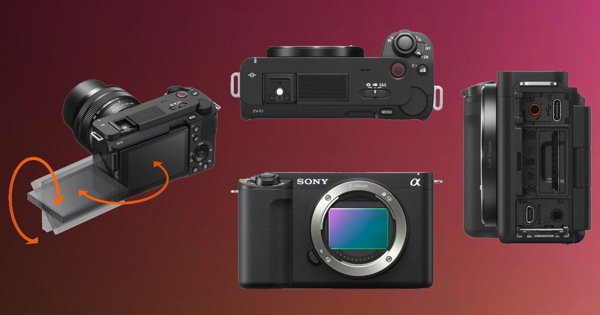 Sony បញ្ចេញកាមេរ៉ាថ្មី ZV-E 1 ទុកថត Vlog សមត្ថភាពខ្លាំង Full-Frame ...