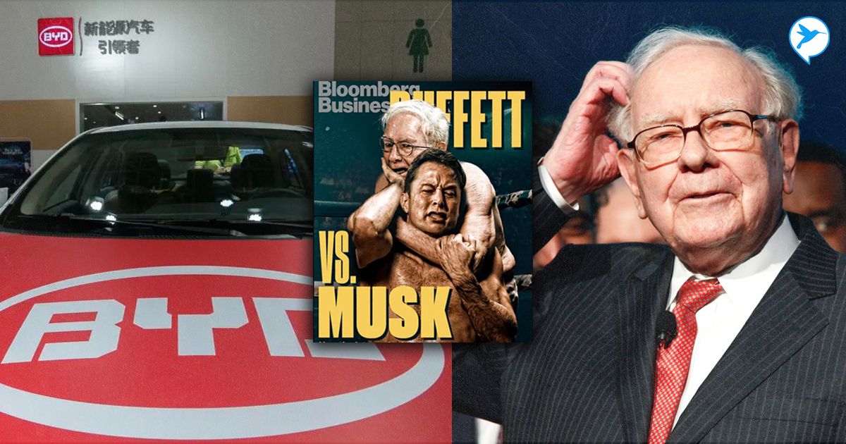 លោក Warren buffett សុខ ចិត្ត លក់ ហ៊ុន BYD ដើរ ចេញ ទីផ្សារ ឡាន អគ្គិសនី ...