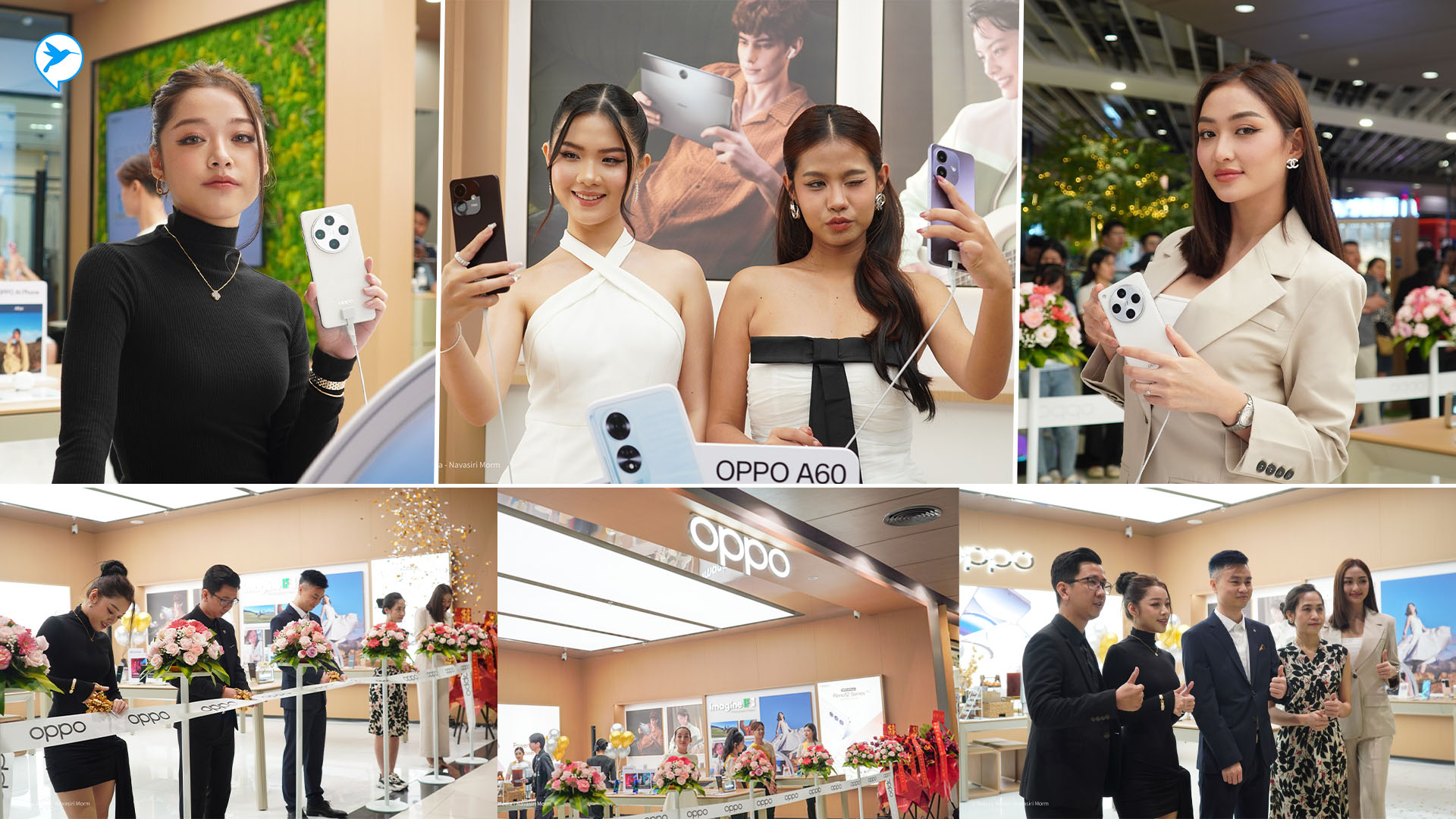 រីករាយអបអរការបើកសម្ពោធហាង OPPO Flagship Store ក្នុងផ្សារទំនើប AEON MALL ...