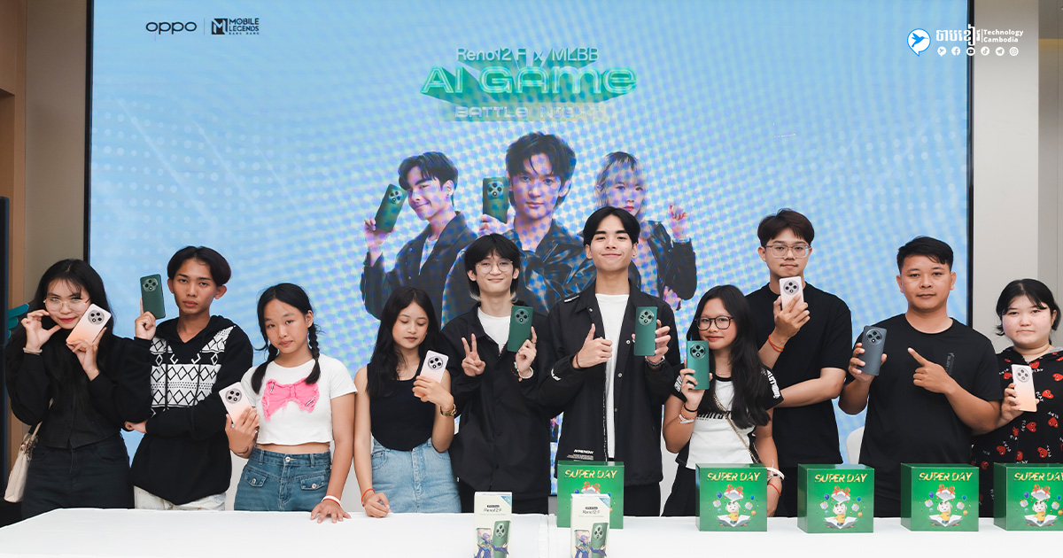 OPPO និង MLBB បានធ្វើកិច្ចសហការដ៏ពិសេសរួមគ្នាលើស្មាតហ្វូន OPPO Reno12 F ...